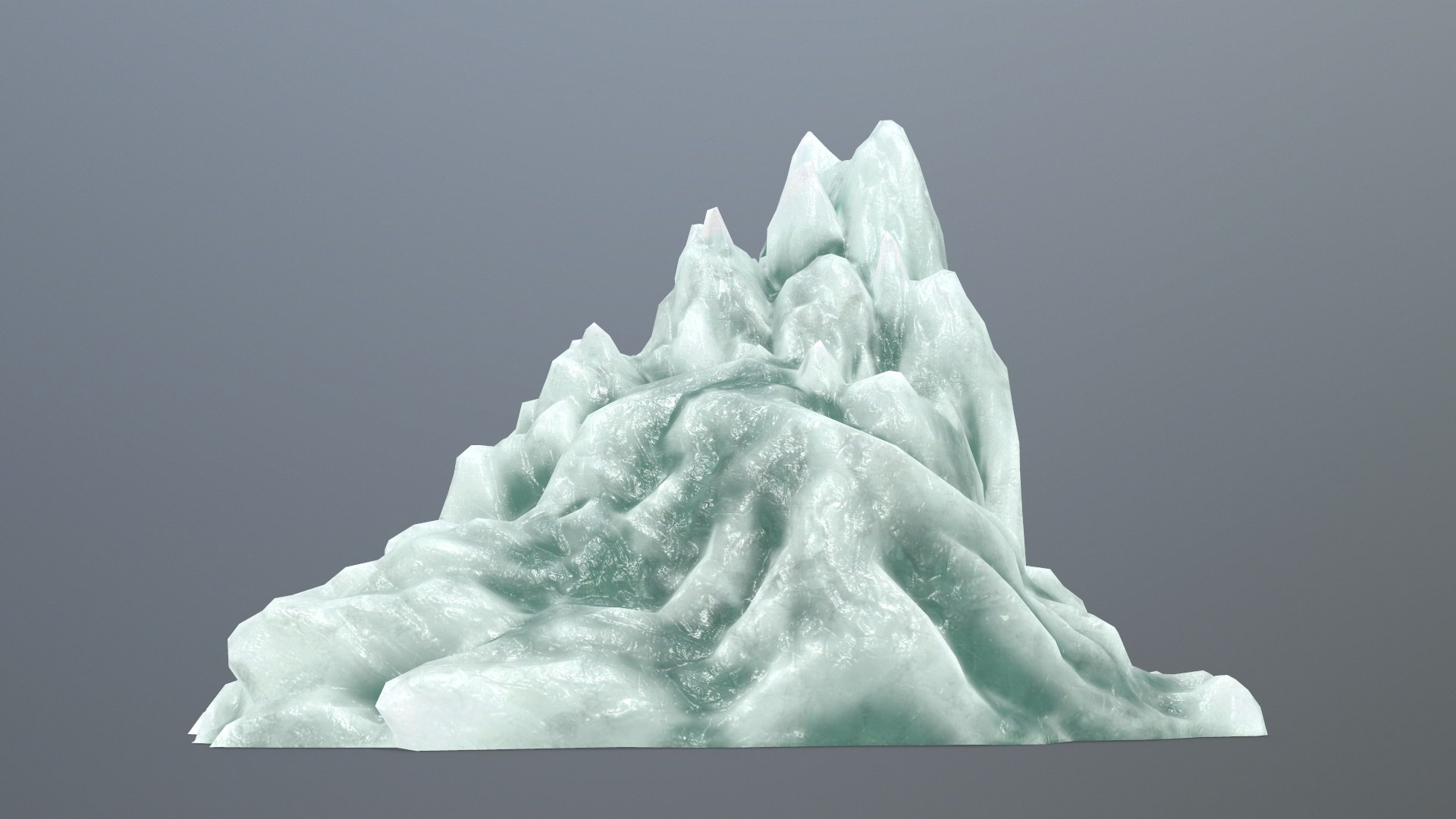 Ice Mount Mountain 3D Model - TurboSquid 1398912