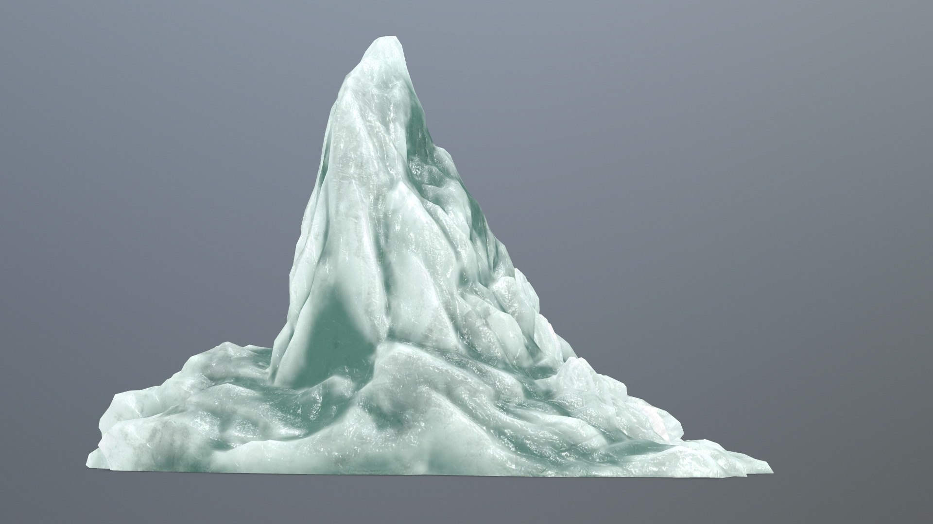 Ice Mount Mountain 3D Model - TurboSquid 1398912