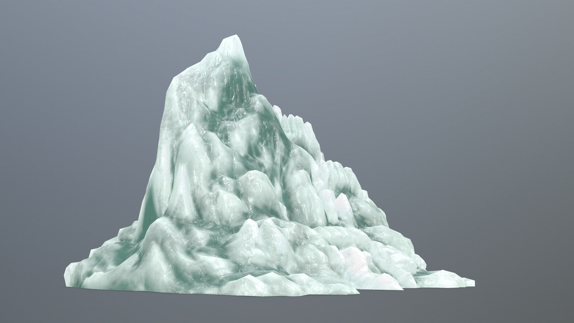 Ice Mount Mountain 3D Model - TurboSquid 1398912