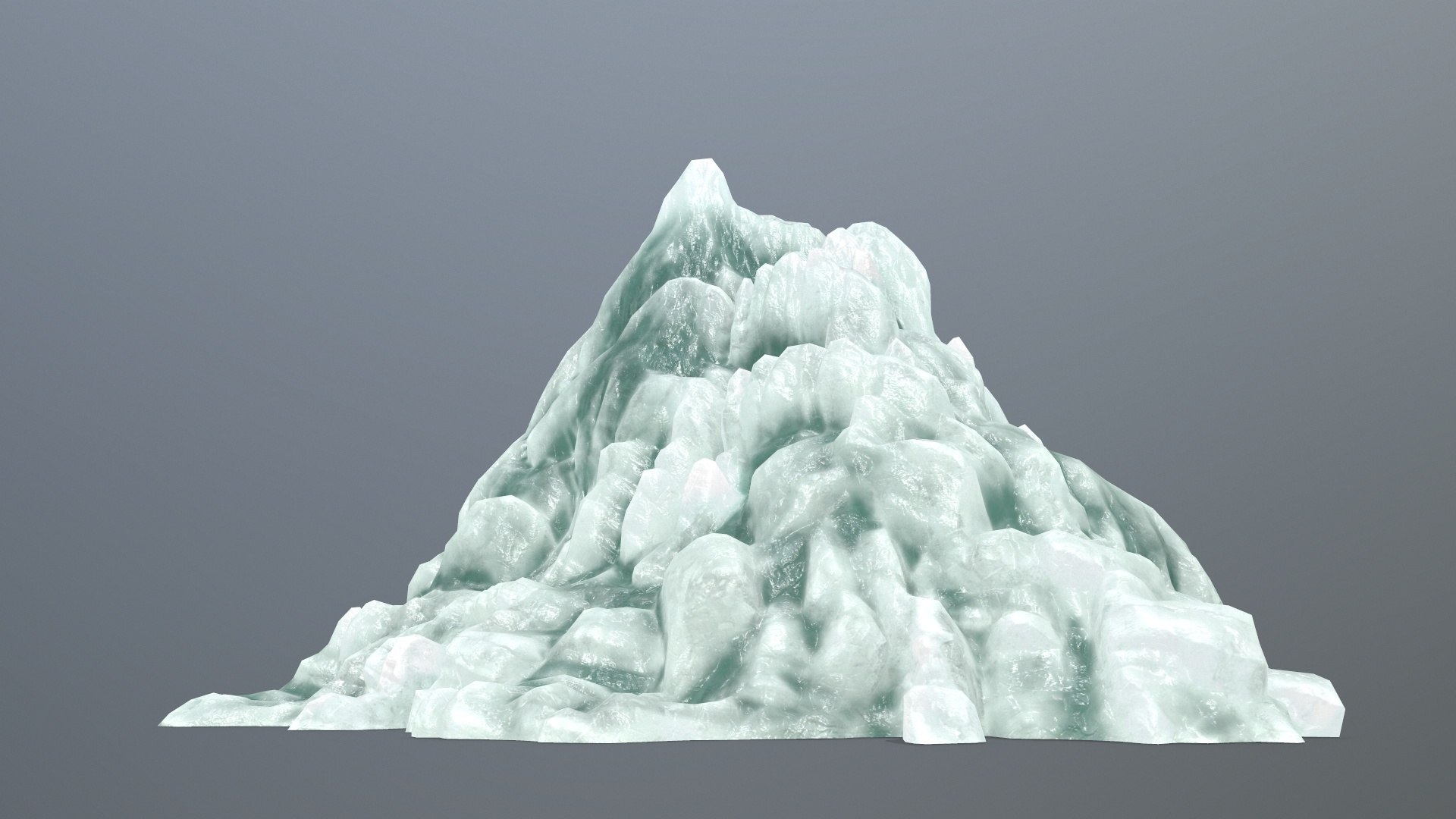 Ice Mount Mountain 3D Model - TurboSquid 1398912