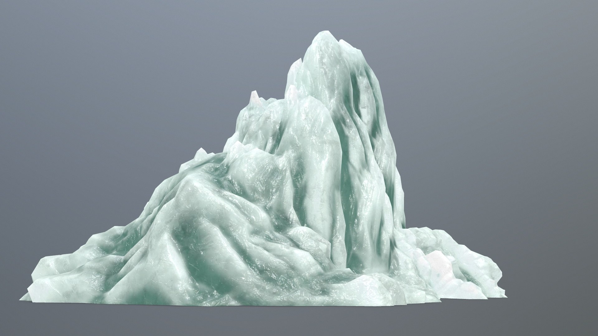 Ice Mount Mountain 3D Model - TurboSquid 1398912