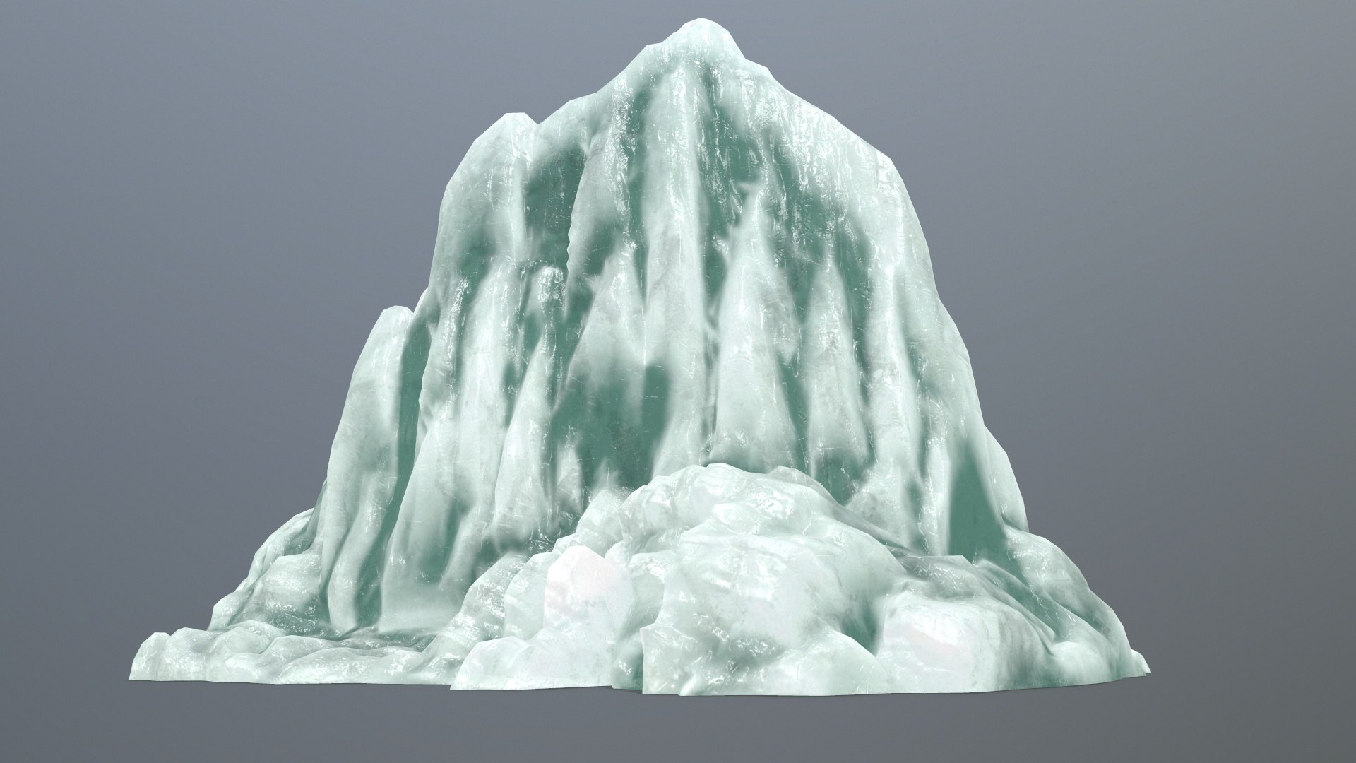 Ice Mount Mountain 3D Model - TurboSquid 1398912