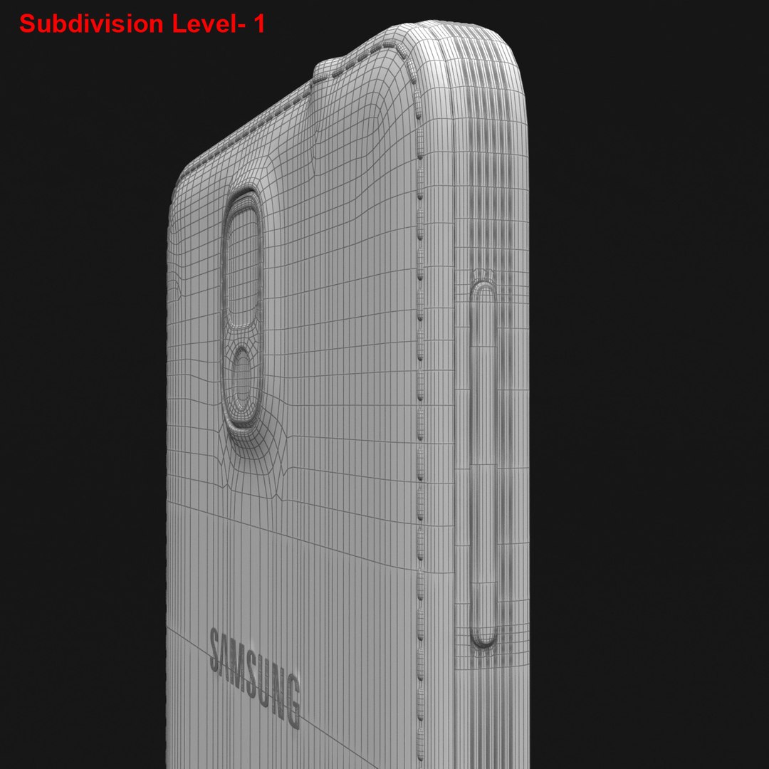 3d Samsung Galaxy Note 3 Model