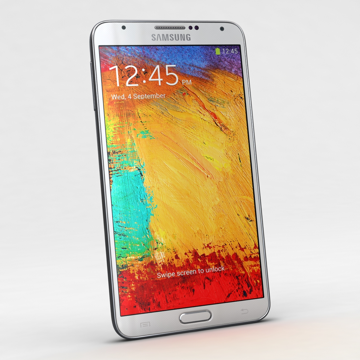 3d Samsung Galaxy Note 3 Model