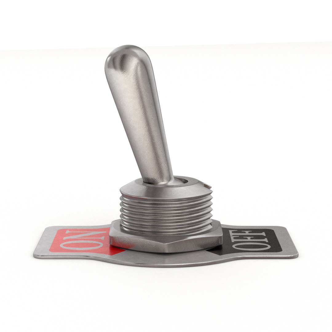 Switch Toggle 3D Model - TurboSquid 1429048