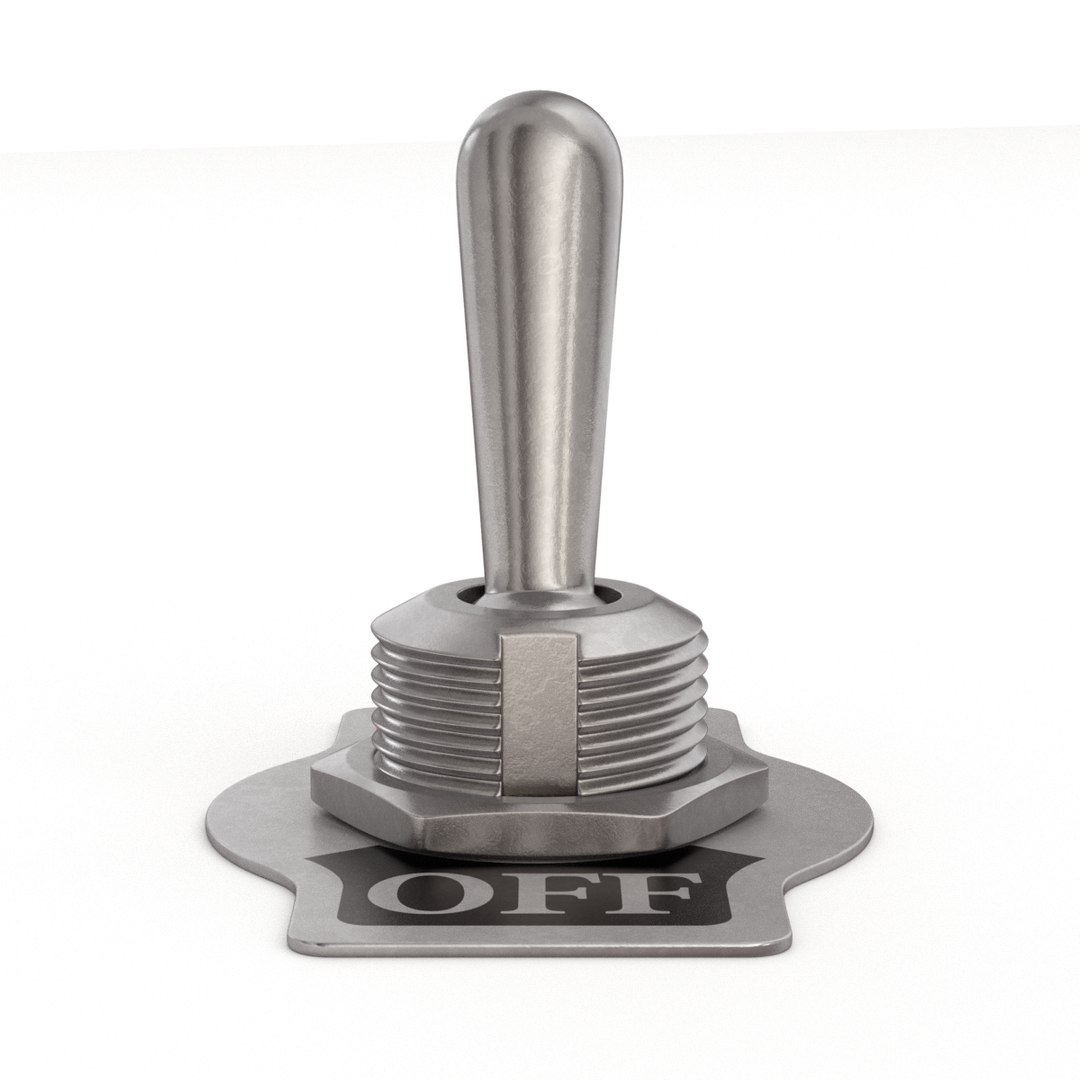 Switch Toggle 3D Model - TurboSquid 1429048
