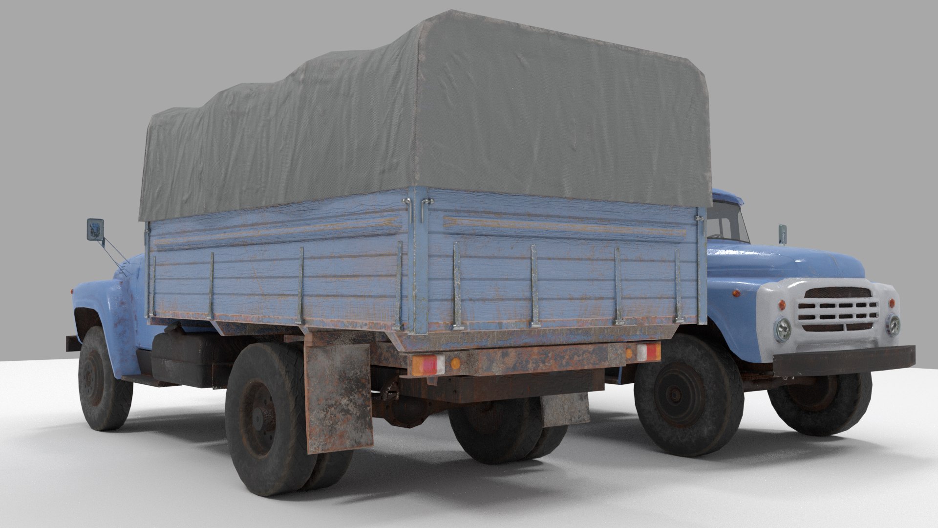 Zil-130 3D Model - TurboSquid 1448062