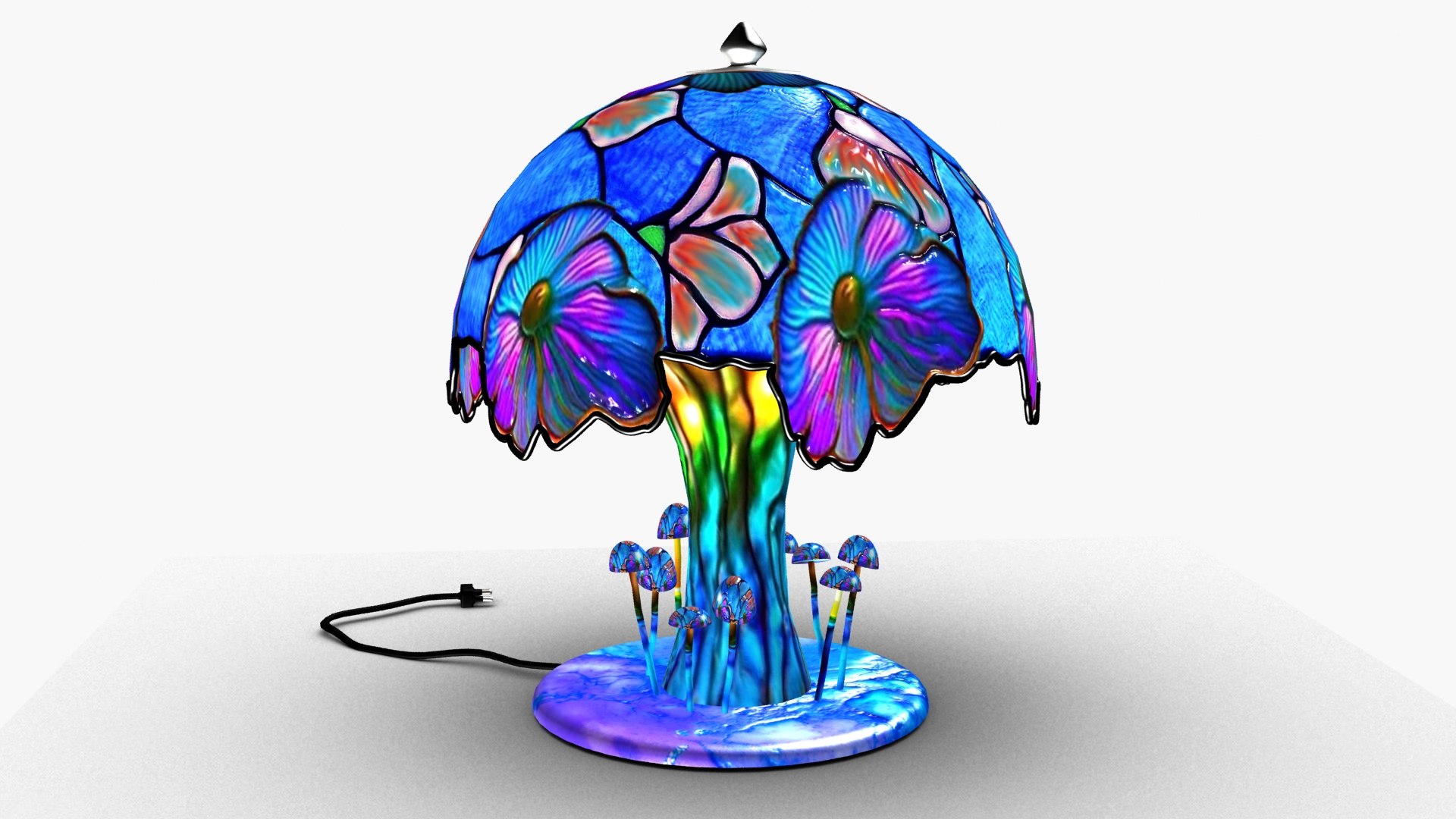 Table shade lamp model - TurboSquid 2088161