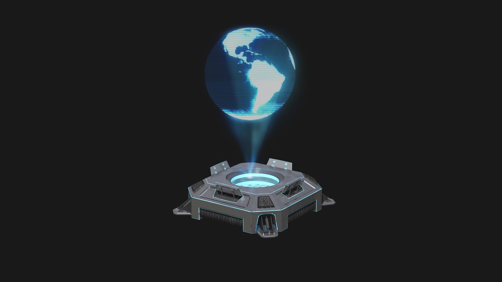 Sci-fi Teleporter Platform Model - TurboSquid 1661232
