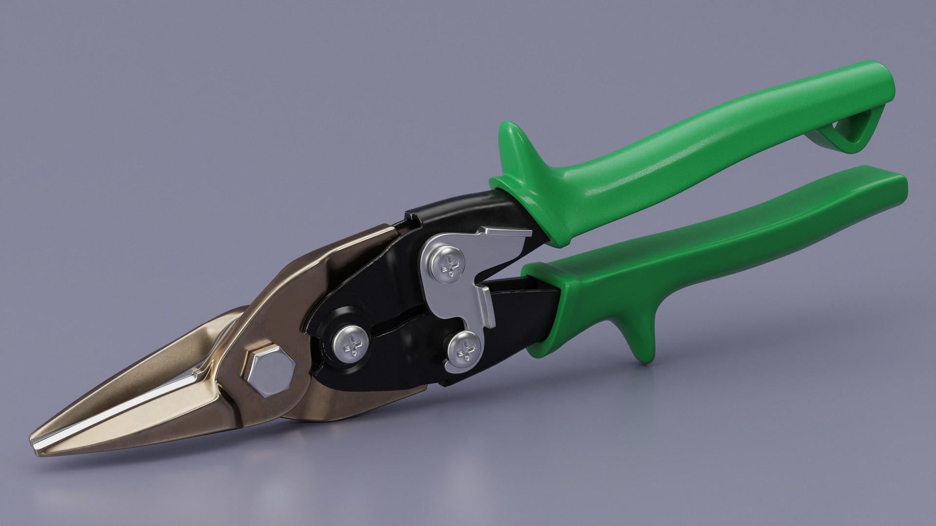 Aviation Snips Green Model - TurboSquid 2236738