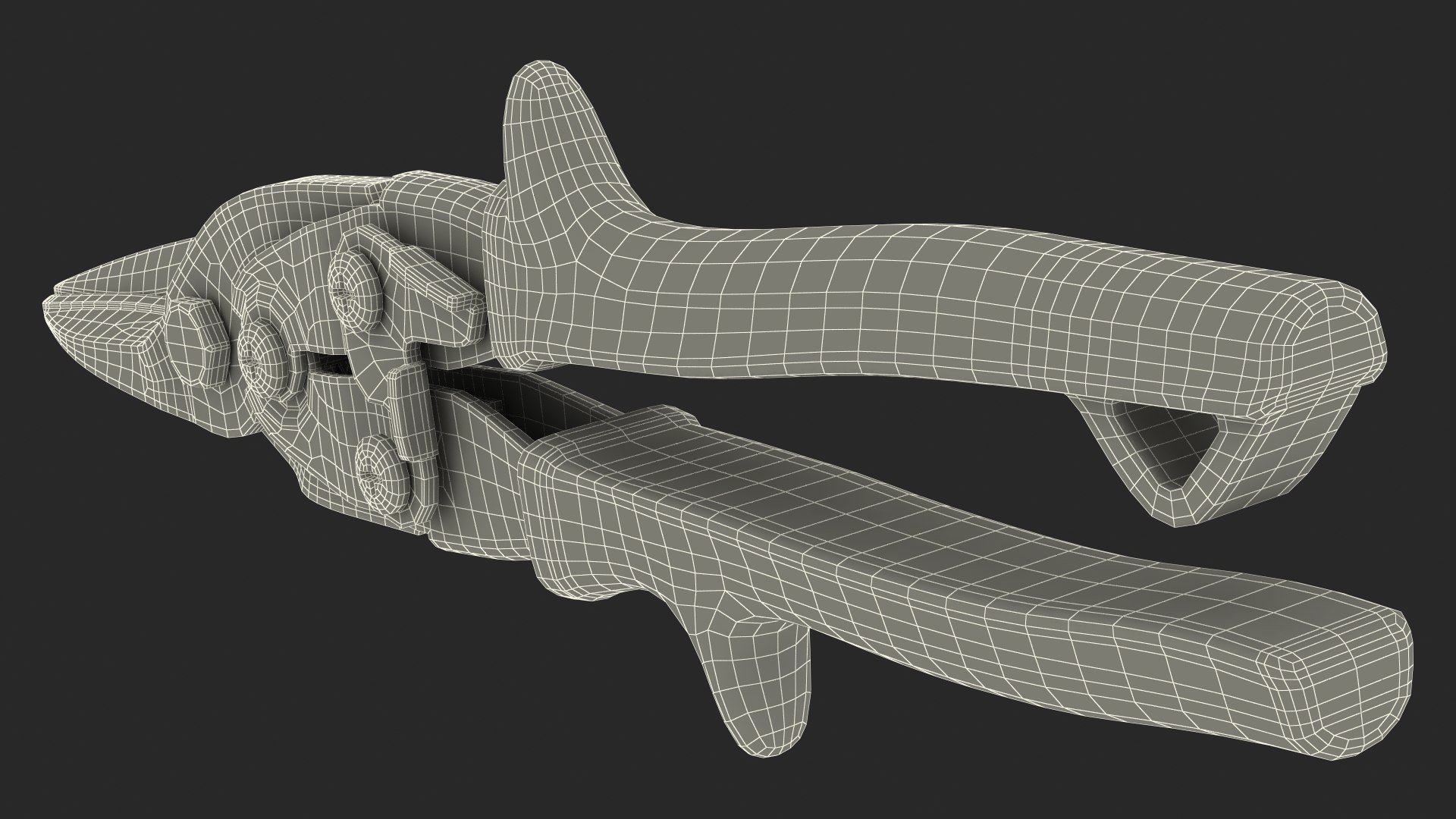 Aviation Snips Green Model - TurboSquid 2236738