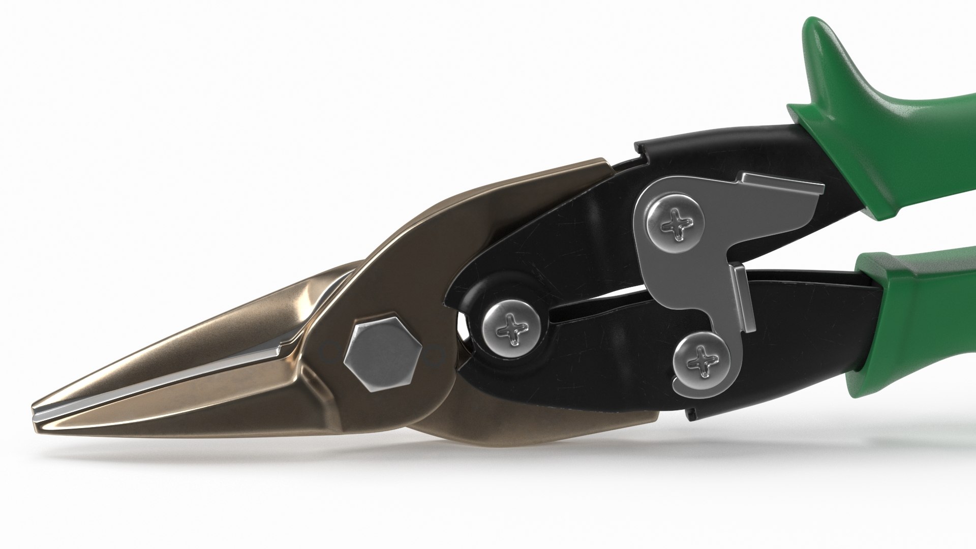 Aviation Snips Green Model - TurboSquid 2236738