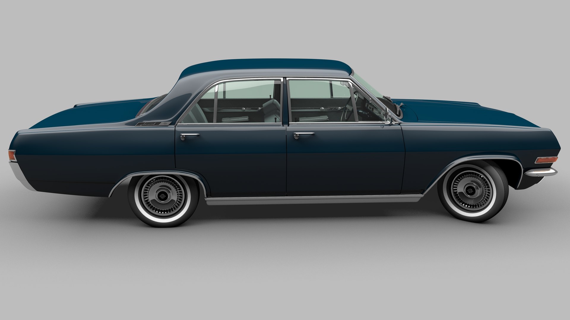 Admiral Opel Ope 3D Model - TurboSquid 1487317