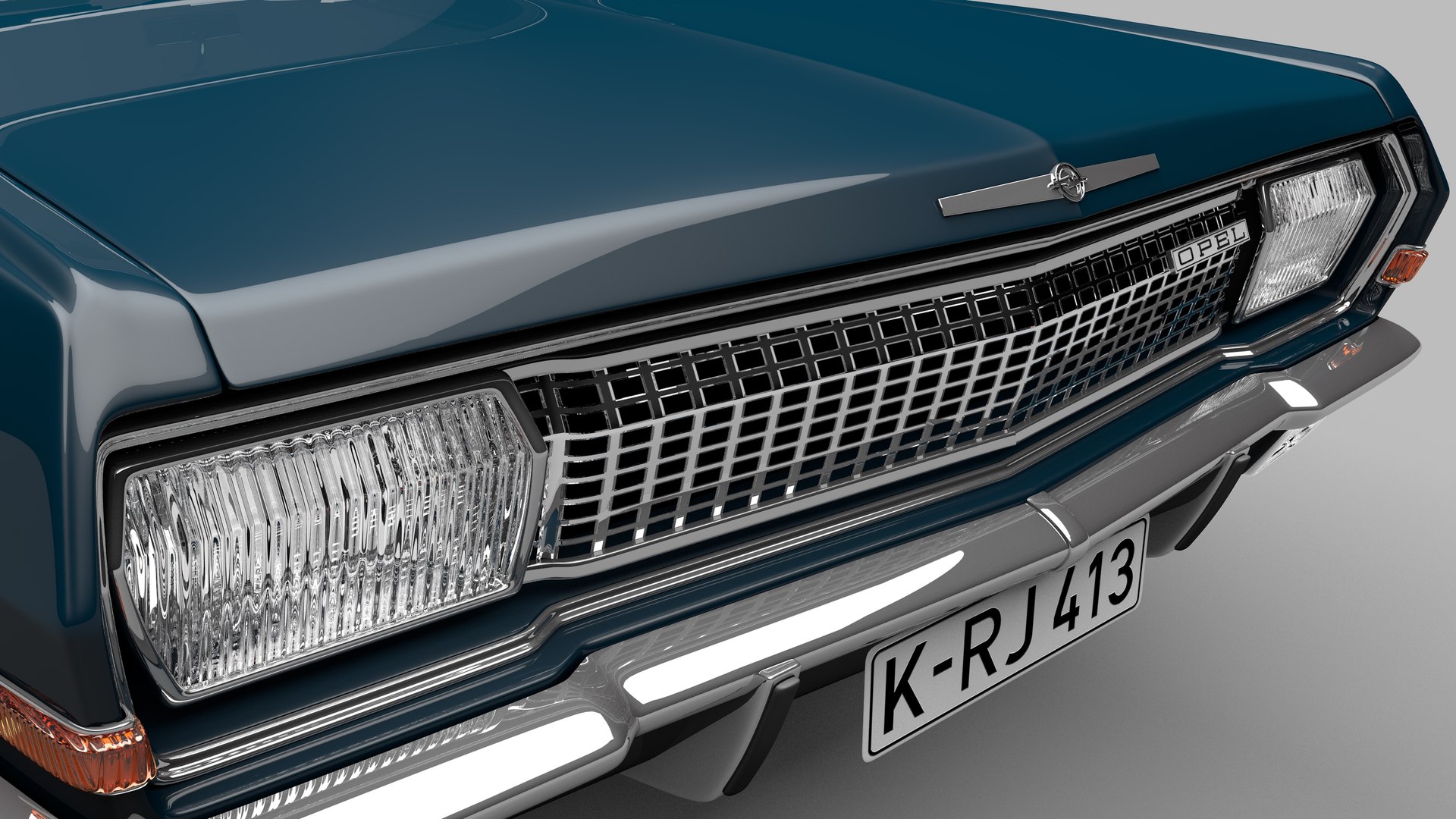 Admiral Opel Ope 3D Model - TurboSquid 1487317