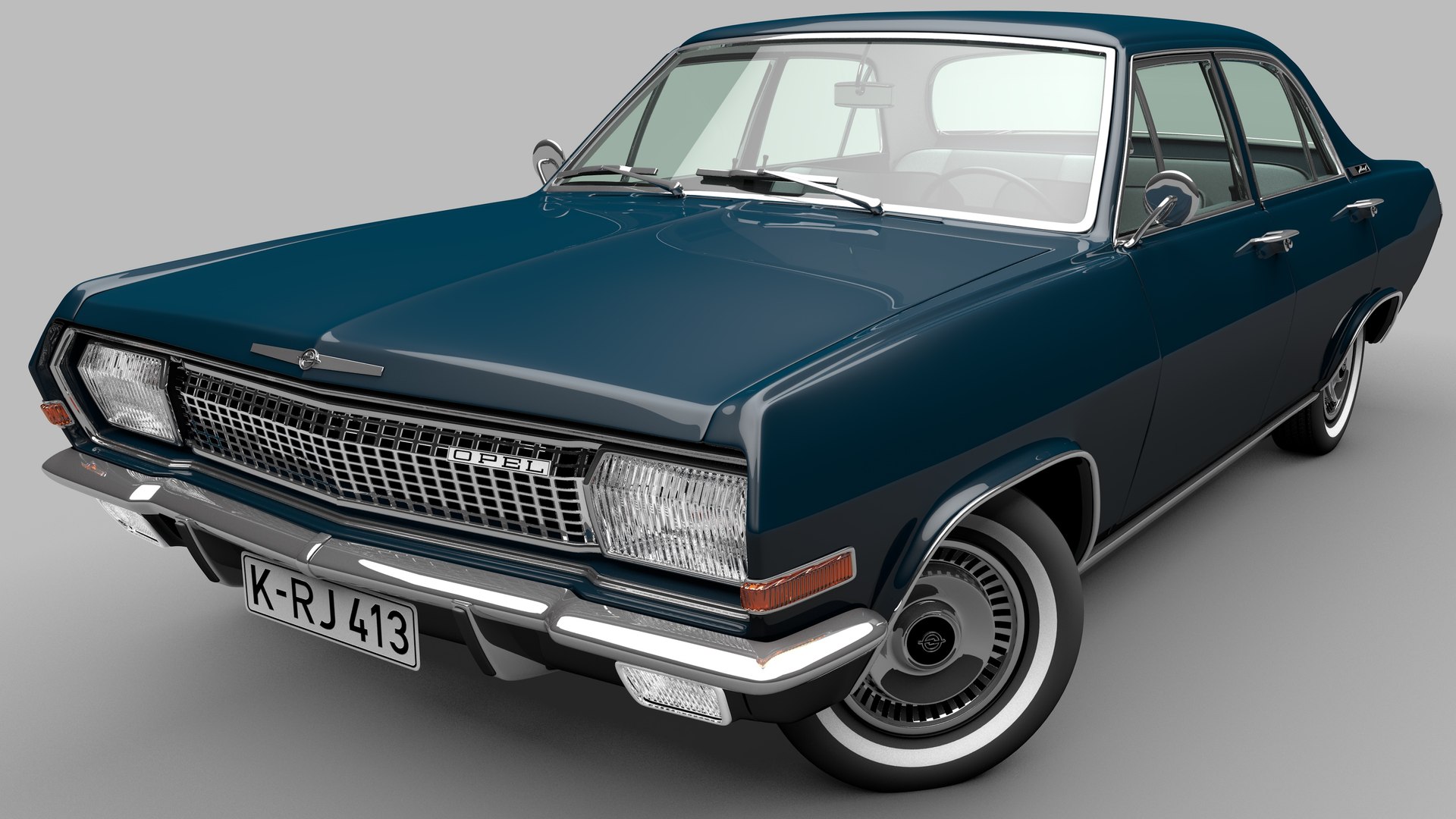Admiral Opel Ope 3D Model - TurboSquid 1487317