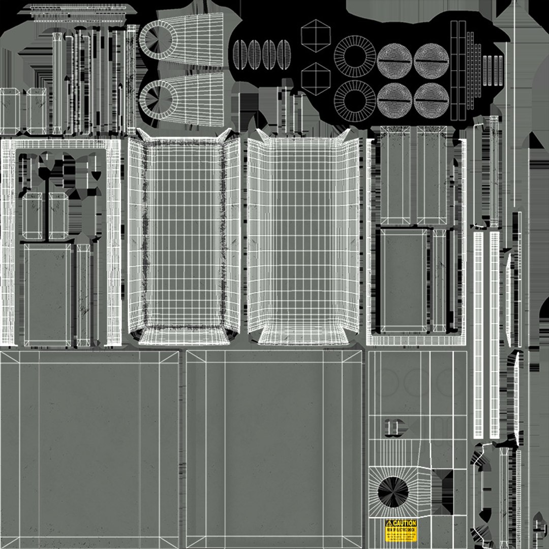 3D Electric Panel Box Model - TurboSquid 1752223