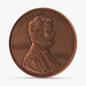 3D Penny Models - Browse & Download Formats - TurboSquid