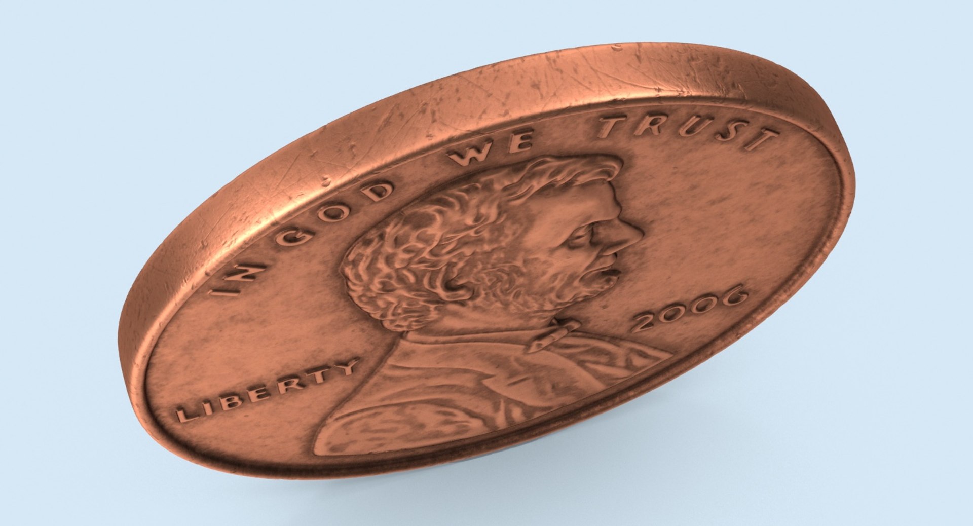 3d Model Penny