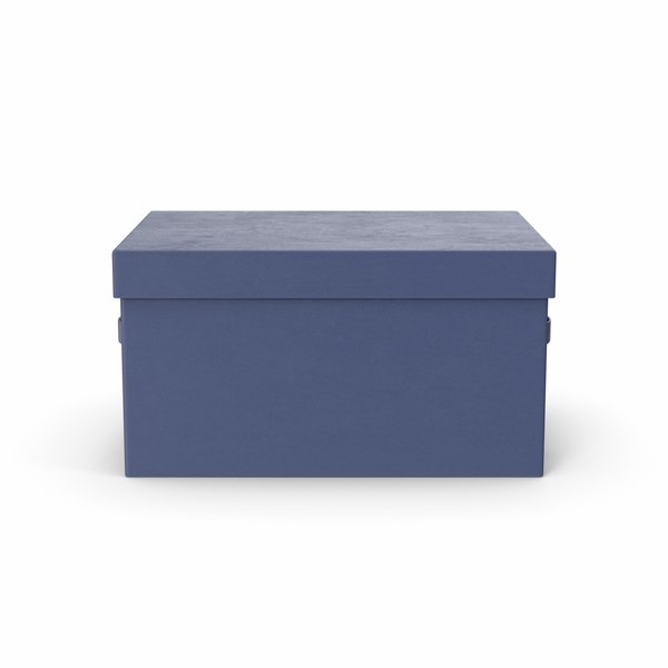 Blue Storage Box model - TurboSquid 1975192