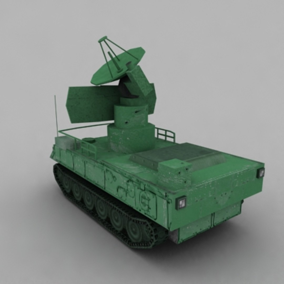 3d Russian Radar Sa6