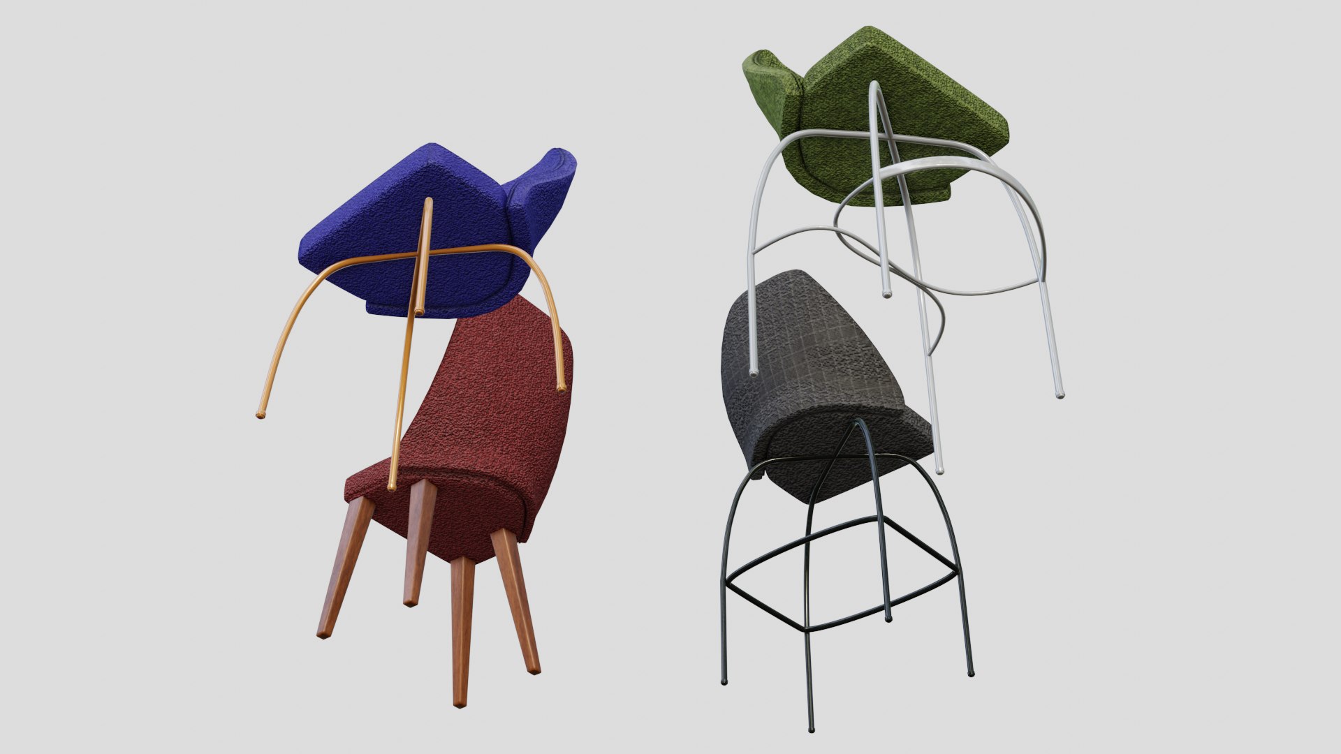 Chairs 3D Model - TurboSquid 1917182