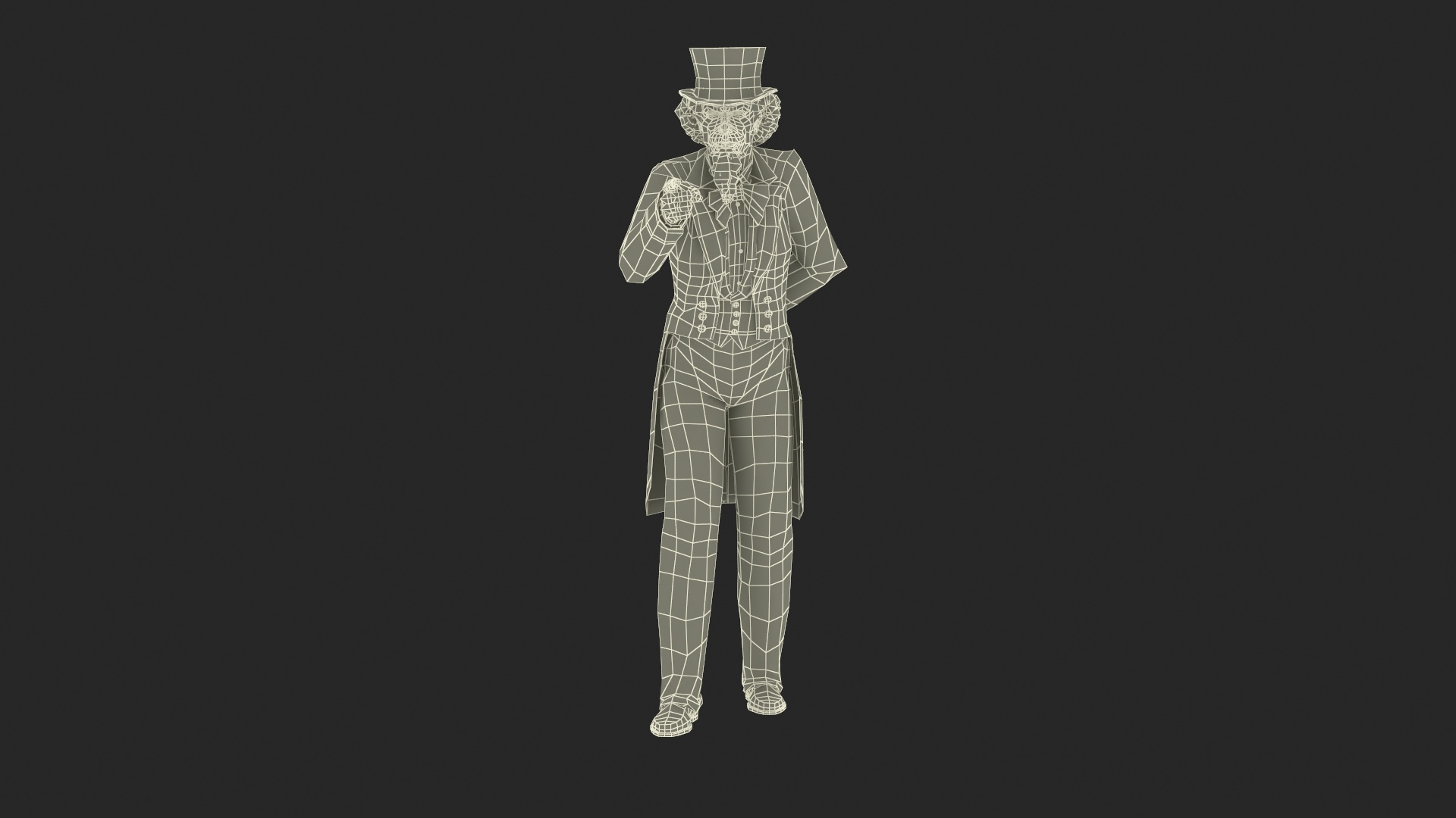 Uncle Sam Pointing Pose 3D Model - TurboSquid 2413770