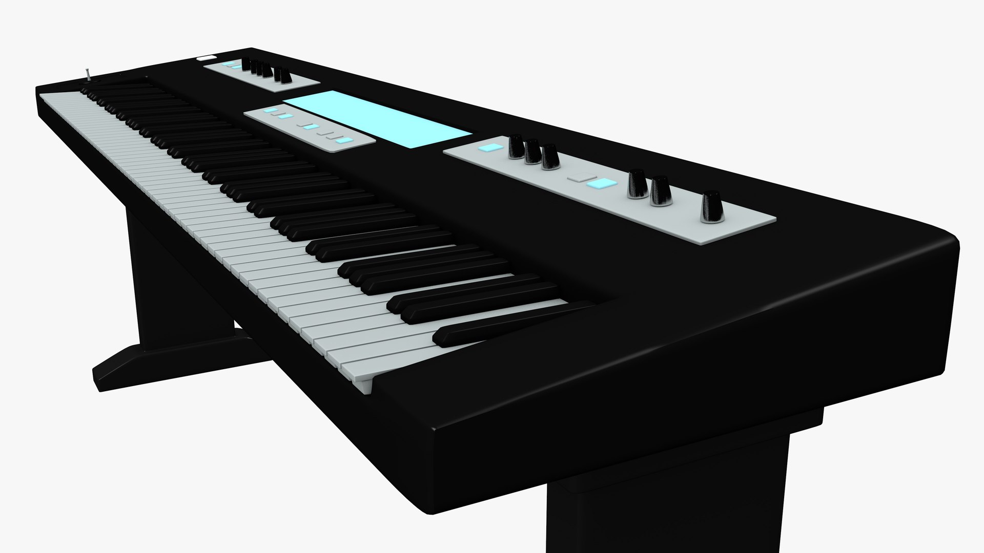 Electric Piano Keyboard 3D - TurboSquid 2016857