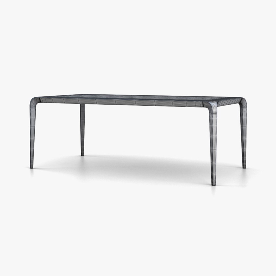 Roche Bobois Brio Dining Table 3D Model - TurboSquid 1815888