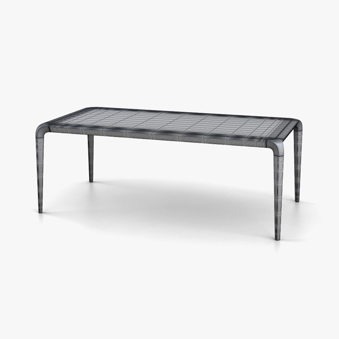 Roche Bobois Brio Dining Table 3D Model - TurboSquid 1815888