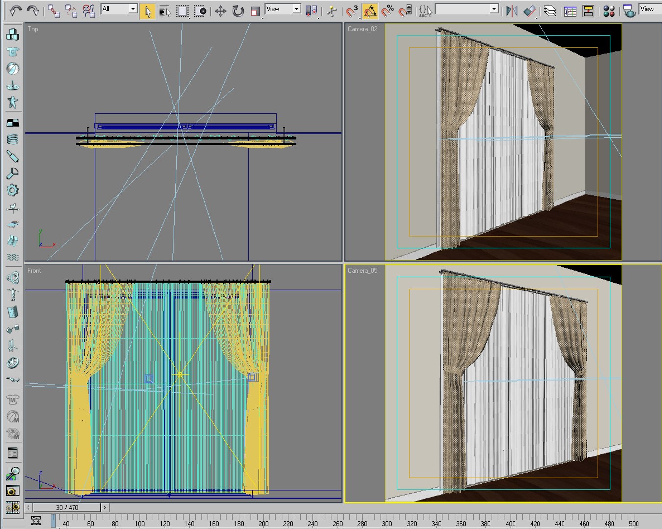 3d Curtain