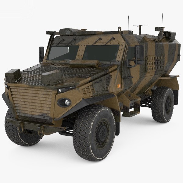 modèle 3D de Force Protection Ocelot - TurboSquid 1518257