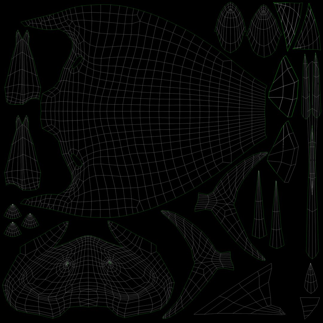 3D Common Sea Fish Low-poly 3D Model Model - TurboSquid 1981939