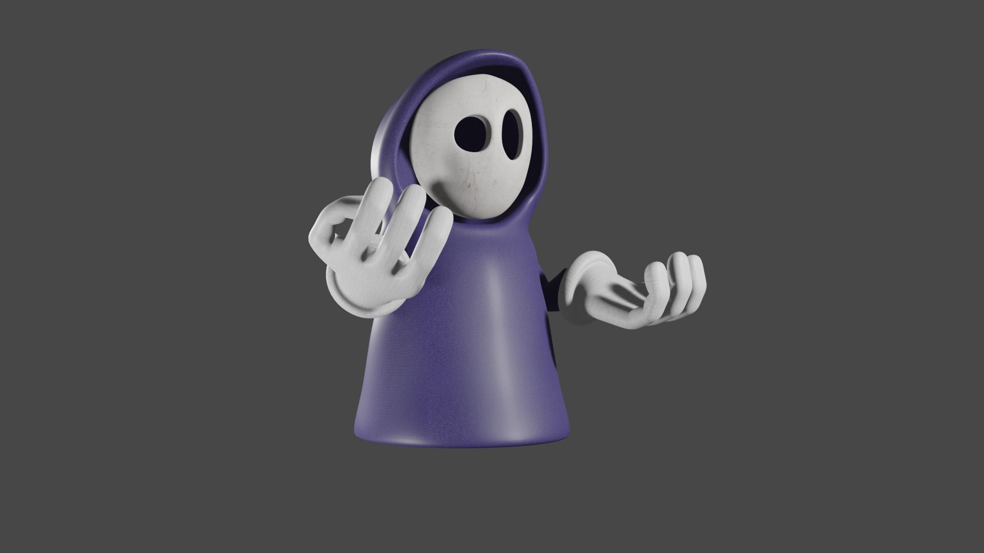 Cute Ghost model - TurboSquid 2162996