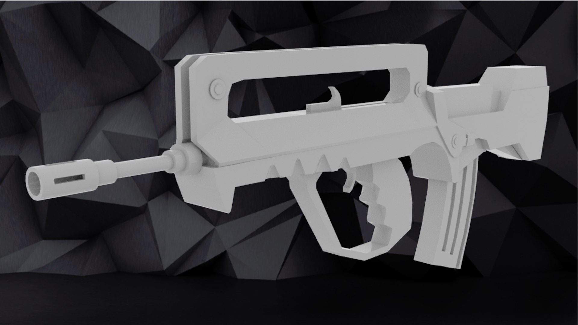 Famas Low Poly 3D - TurboSquid 2221179