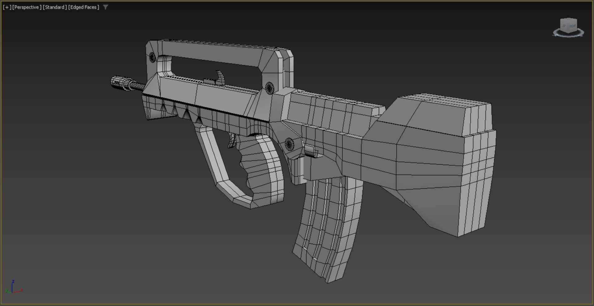 Famas Low Poly 3D - TurboSquid 2221179