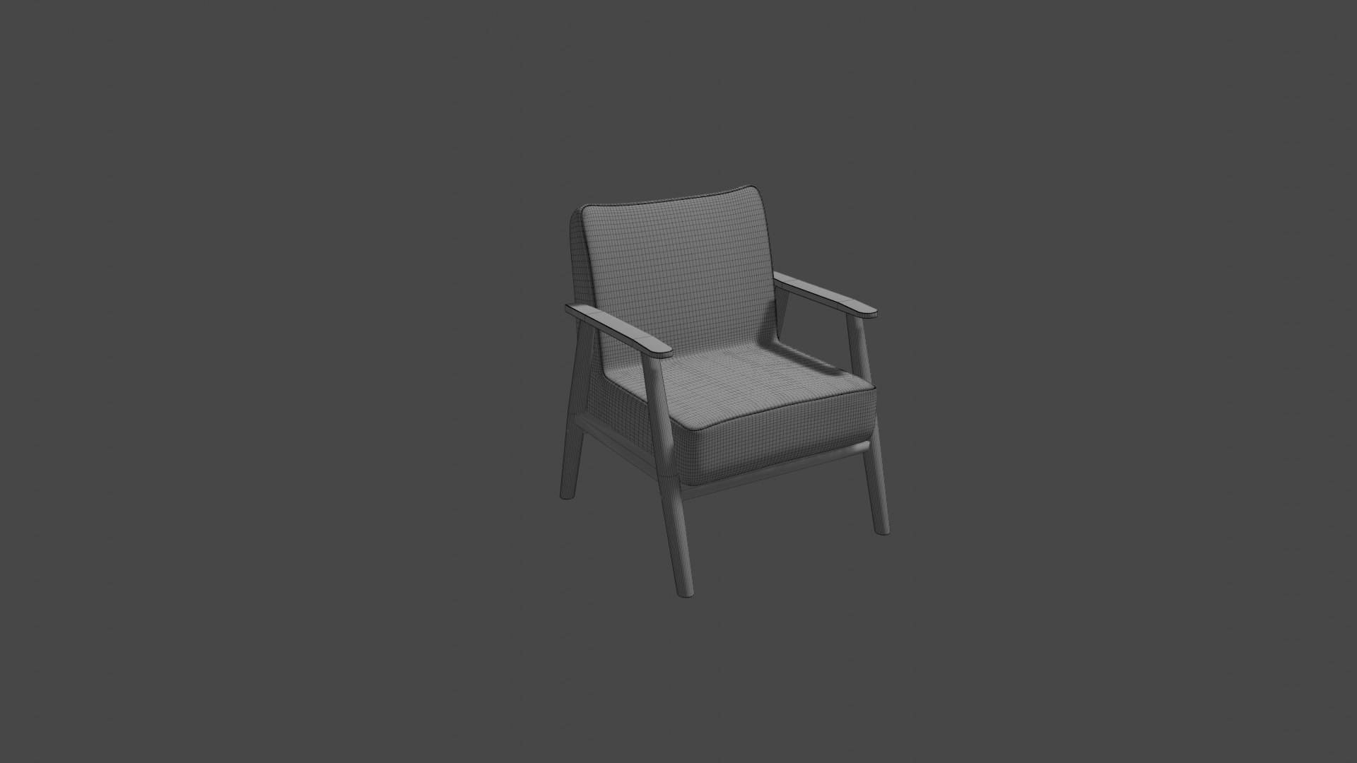 3D Armchair Model - TurboSquid 1696970