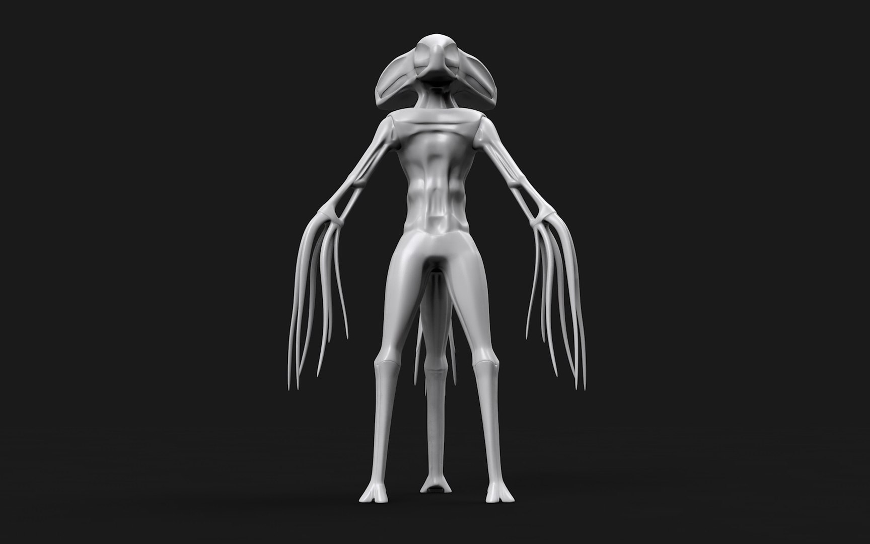 Alien 3D model - TurboSquid 1672361