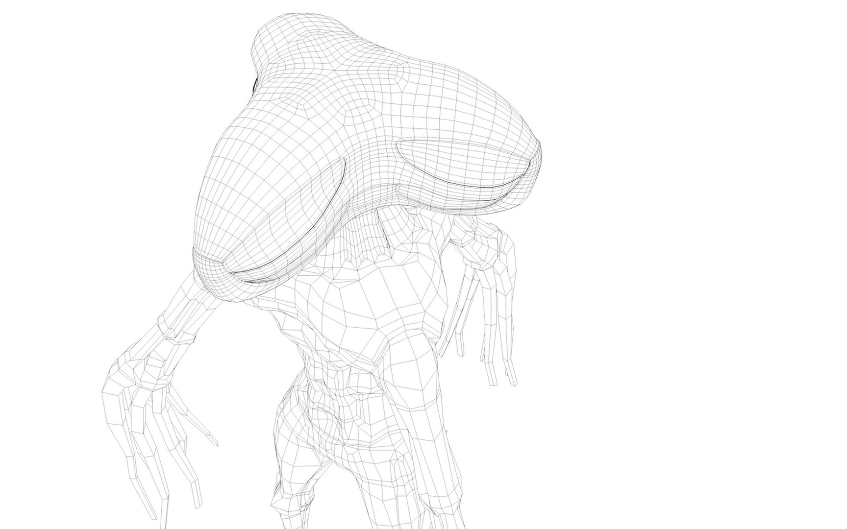 Alien 3D model - TurboSquid 1672361