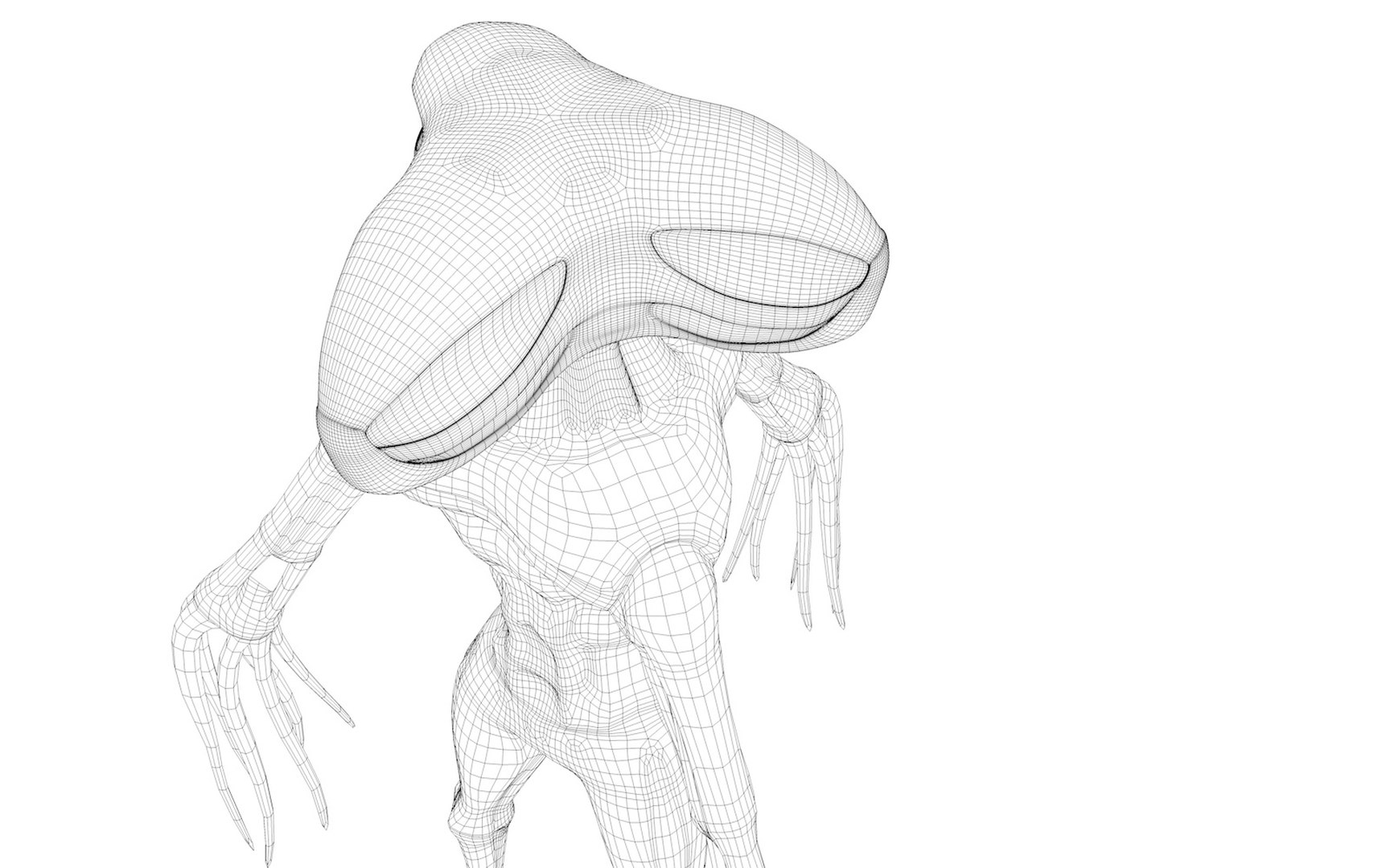 Alien 3D model - TurboSquid 1672361