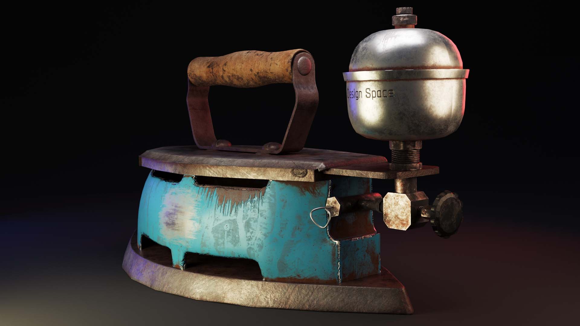 Coleman Gasoline Iron Model - TurboSquid 2239148