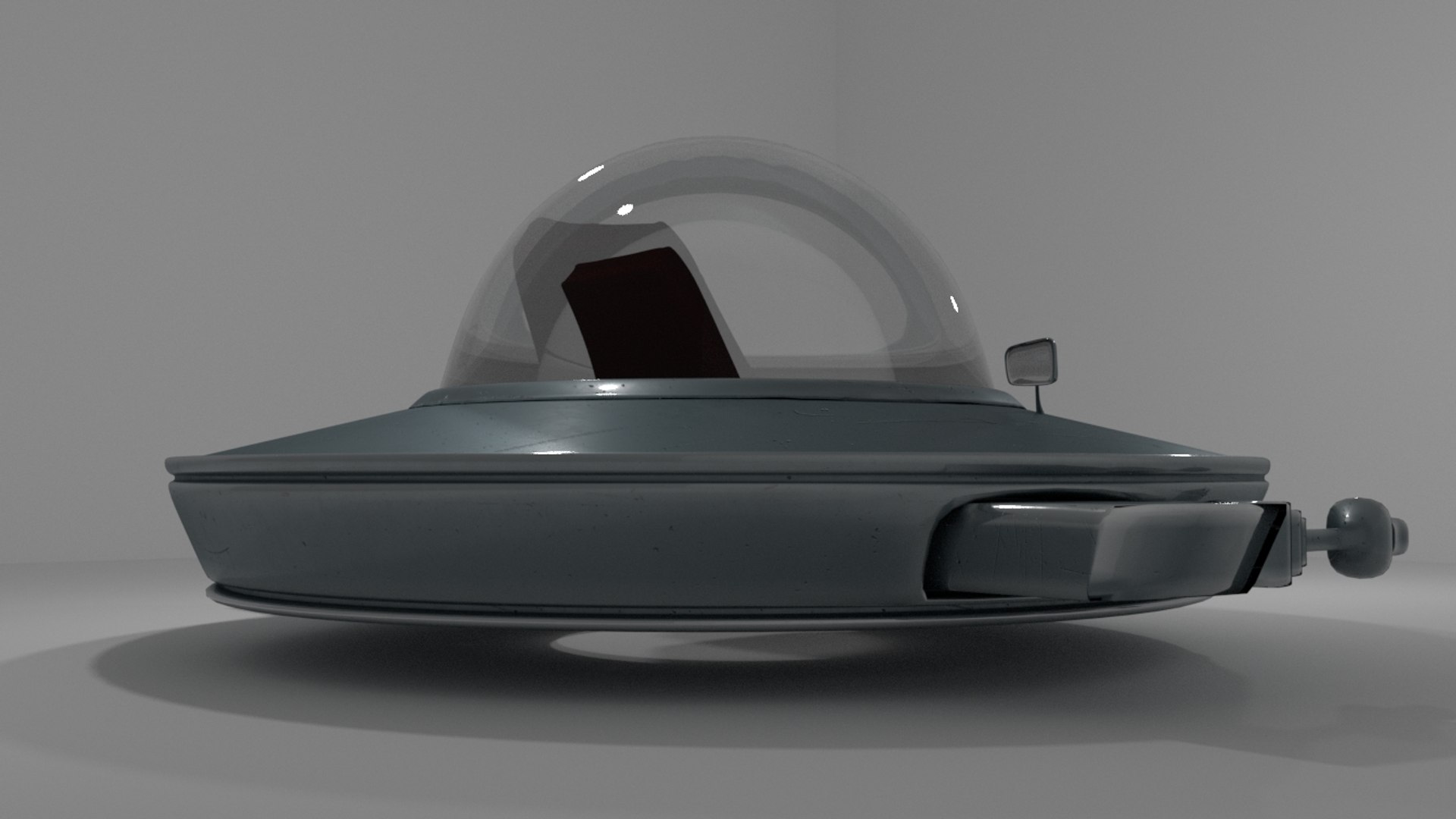Simple Ufo 3D Model - TurboSquid 1538874