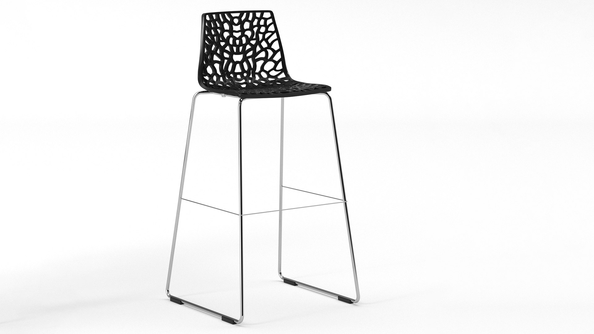 3D Bar Stool Mini Spider By Grand Soleil Model - TurboSquid 2041045