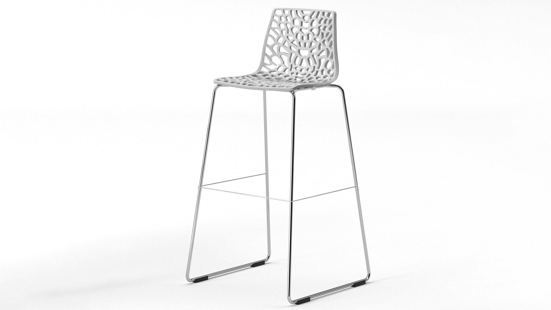 3D Bar Stool Mini Spider By Grand Soleil Model - TurboSquid 2041045