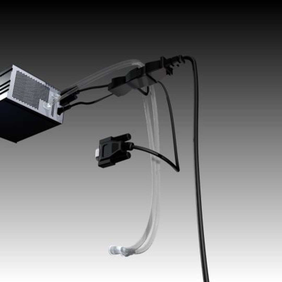 3d Computer Aquagate Case Model