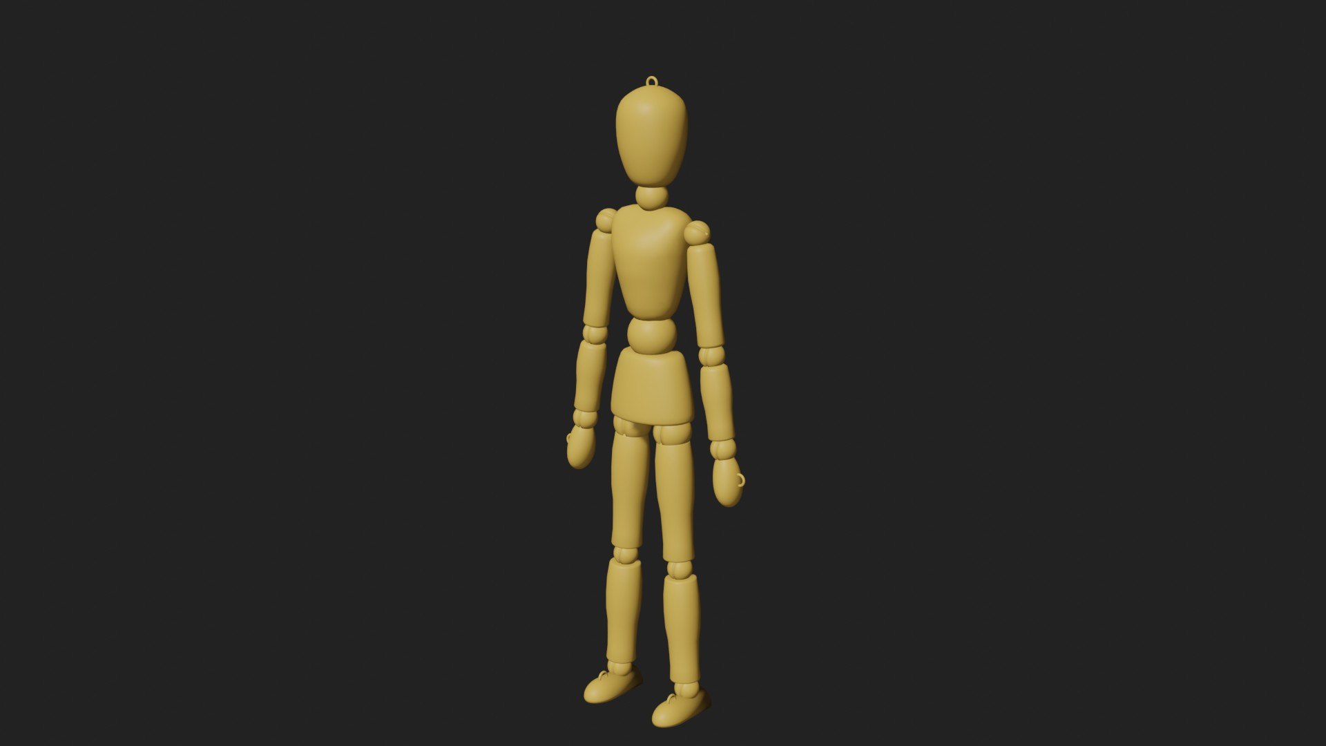 Rigged Puppet 3D Model - TurboSquid 1777010