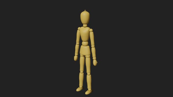 Rigged Puppet 3D model - TurboSquid 1777010