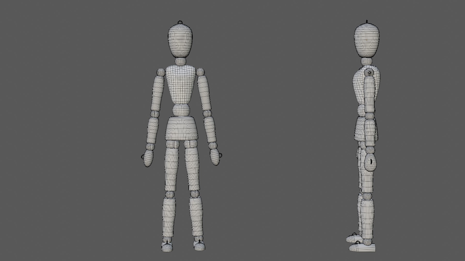 Rigged Puppet 3D Model - TurboSquid 1777010