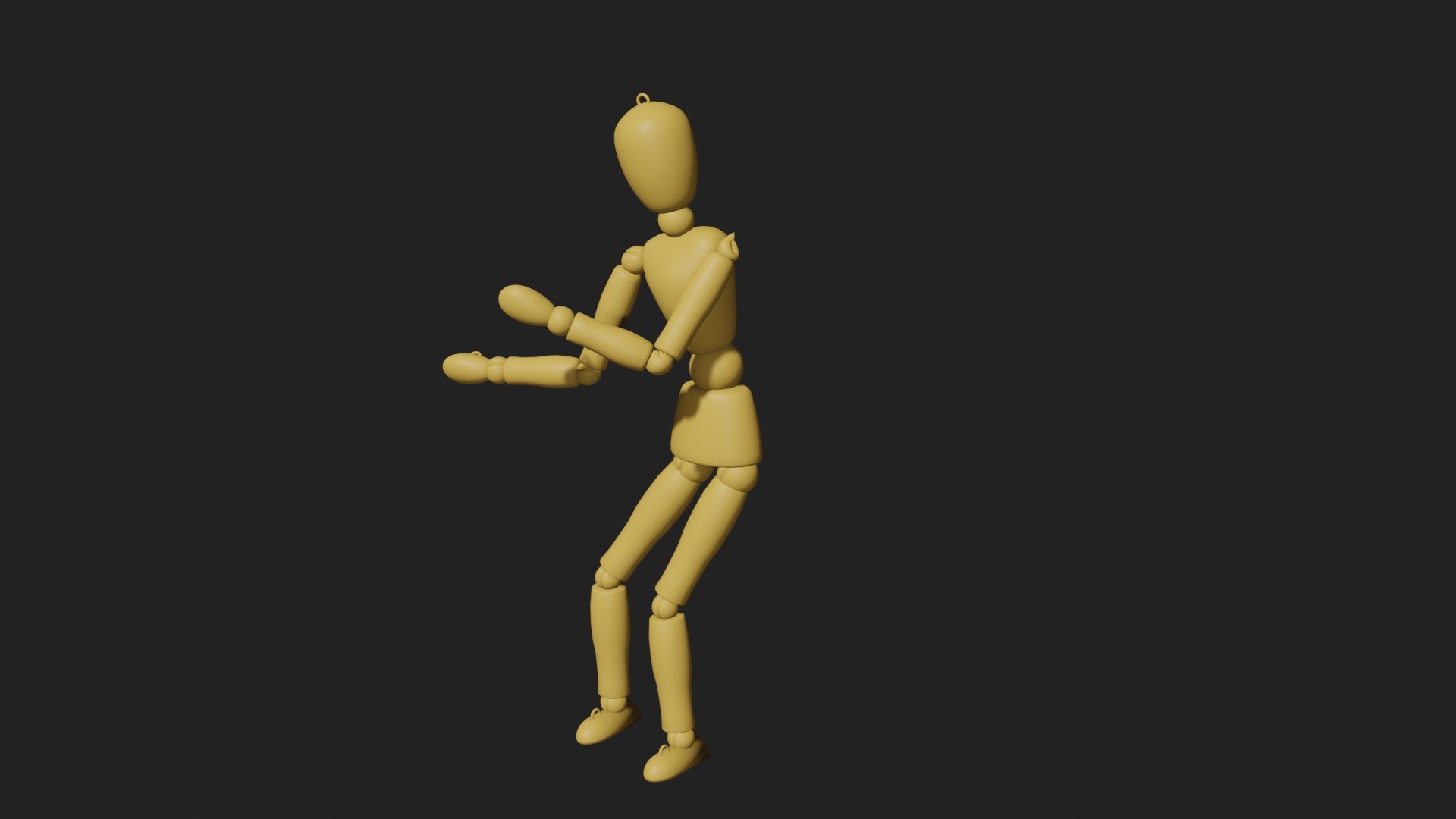 Rigged Puppet 3D Model - TurboSquid 1777010