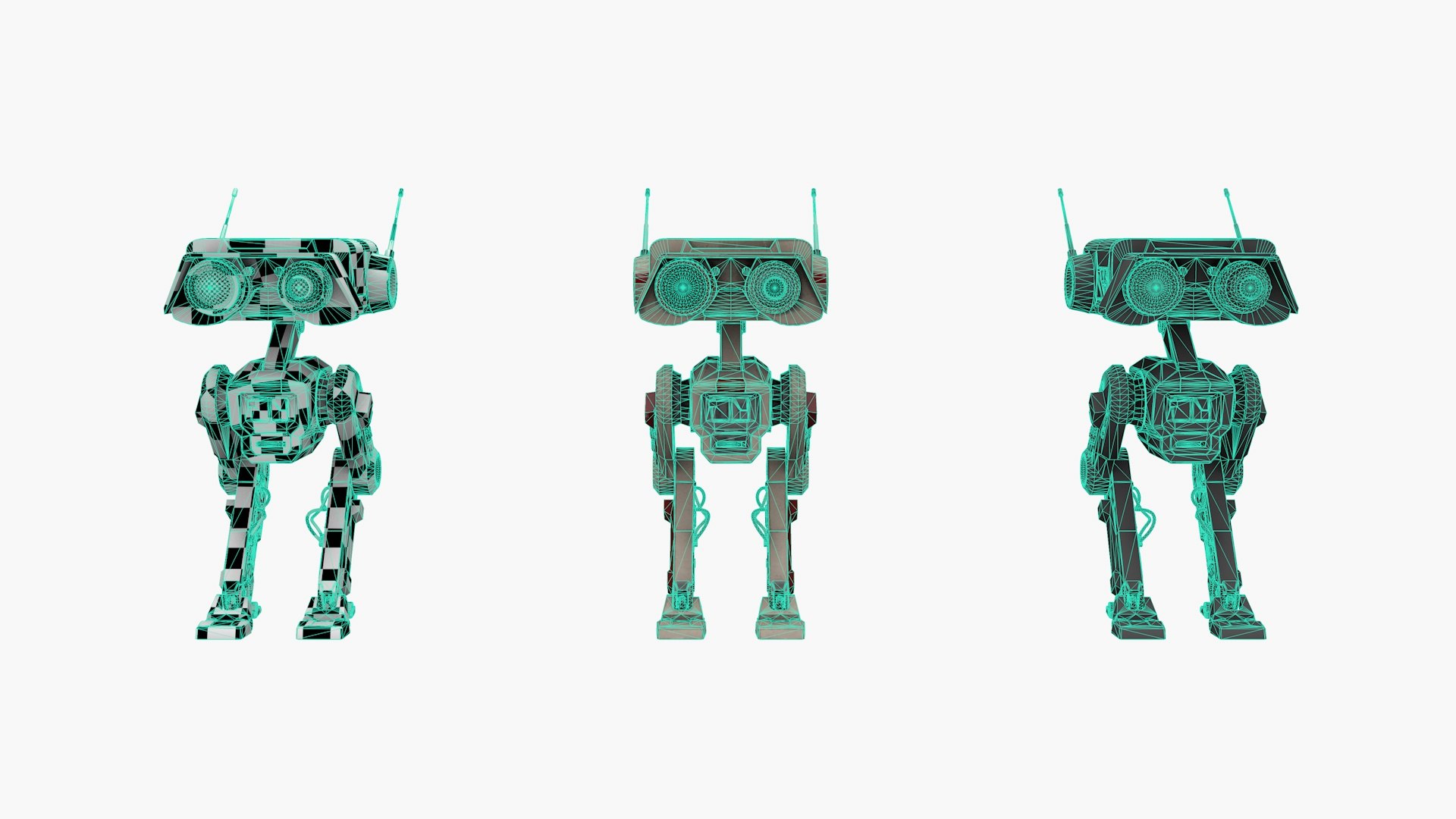 Buddy Droid 3D - TurboSquid 2085552