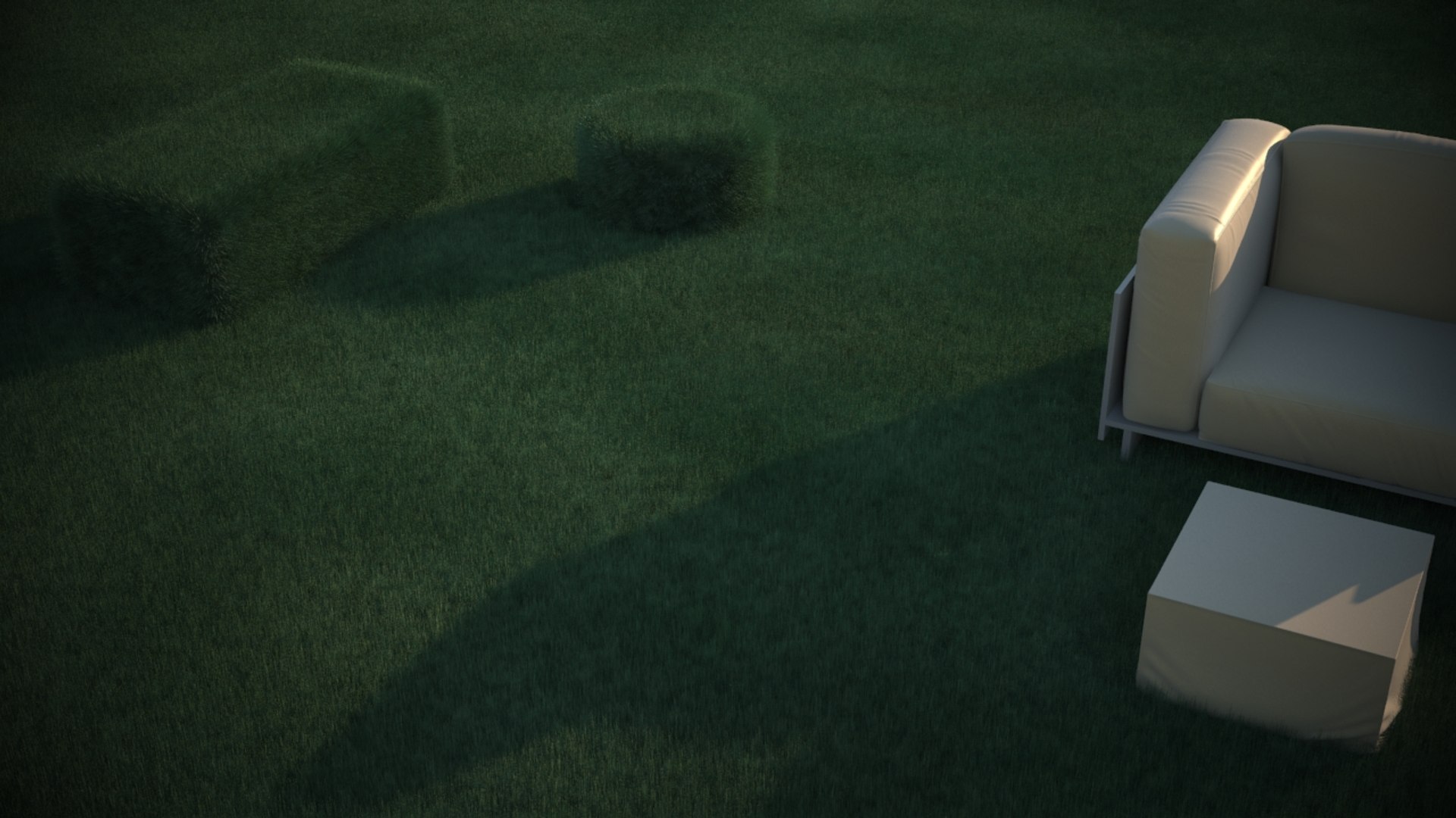 displacement grass 3d max